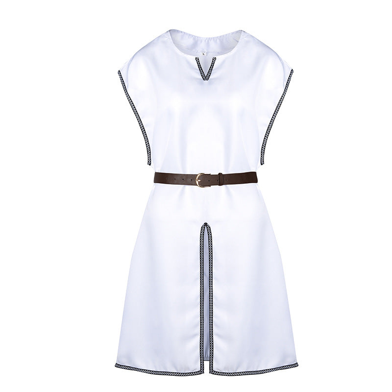Medieval Retro Knight Tunic Top Performance Suit Sleeveless Vest – MEEJOY